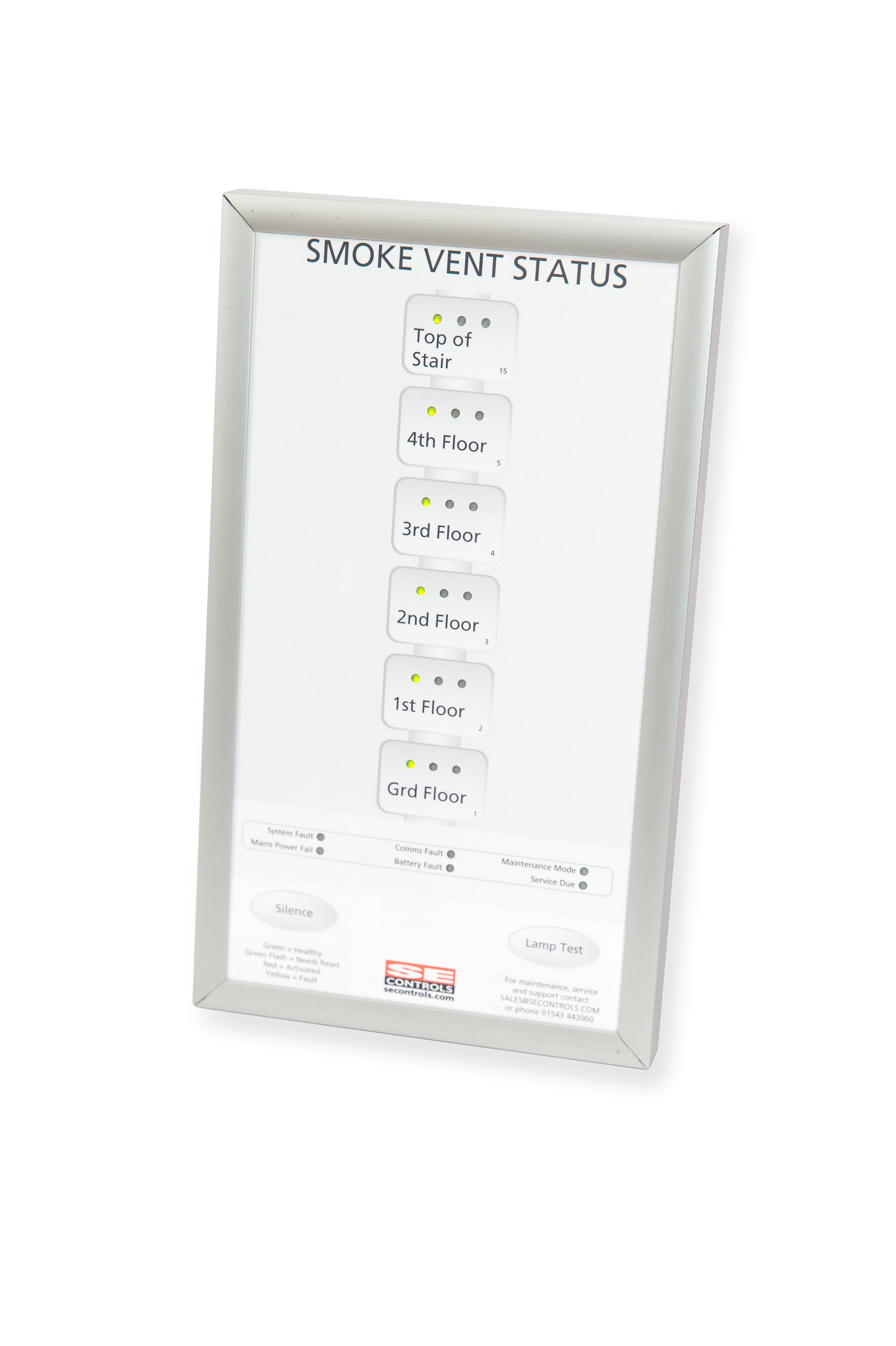 SHEVTEC Repeater Panel | Smoke Control Systems | SE Controls